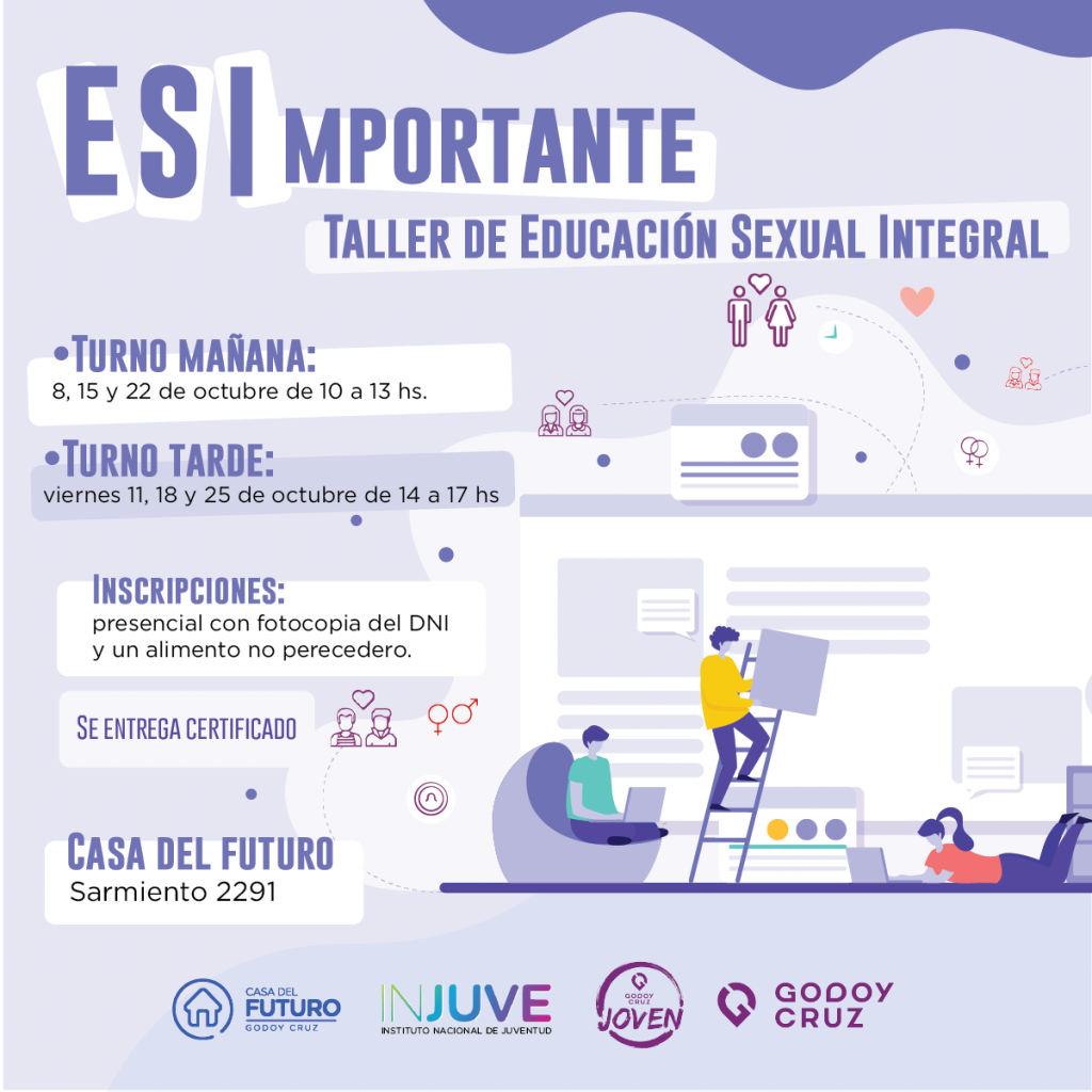 Comienza un taller sobre Educación Sexual Integral en la Casa del Futuro - Godoy Cruz