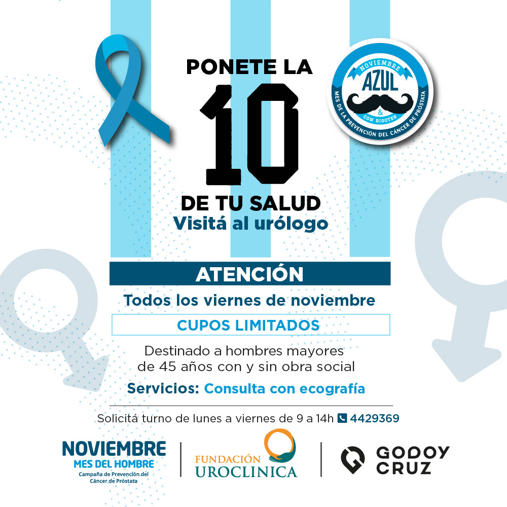 Mes de prevención de cáncer de próstata: los viernes habrá controles ...